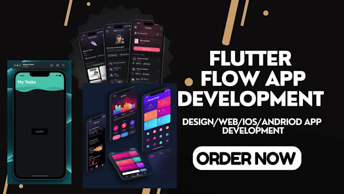 Do flutter app development, flutter mobile app flutterflow app for android ios by Josephexpert84 ...