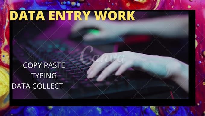 Do data entry work , ms office ,typing ,copy paste work by Alliyadataentry | Fiverr