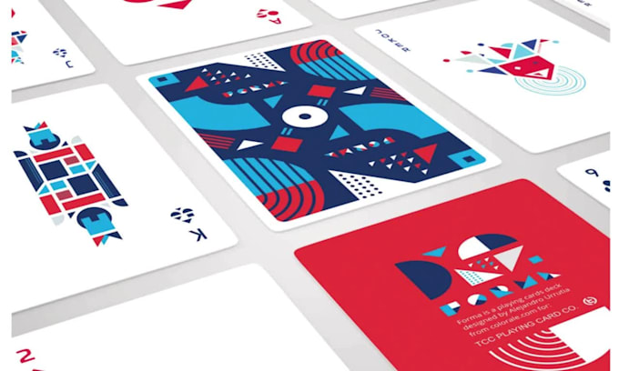 Design card game, trading card game design, playing card game, card box ...