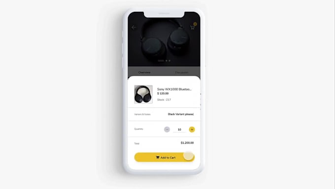 Create professional high fidelity mobile app design by Septianui | Fiverr