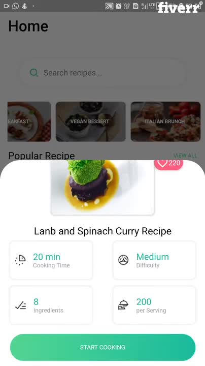 Build a mobile app using flutter for both ios and android by ...