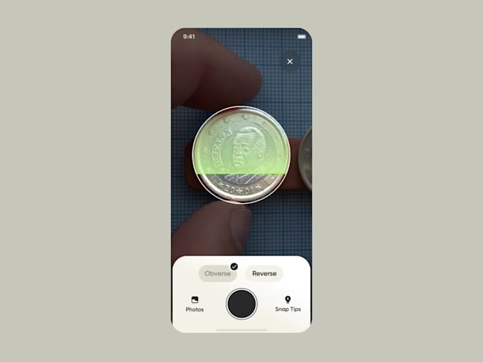 Create a coin identifier app, coin value app, numismatic app by Andre ...