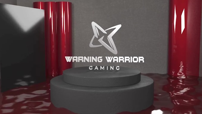 Create professional 3d cinematic logo animation youtube intro outro ...