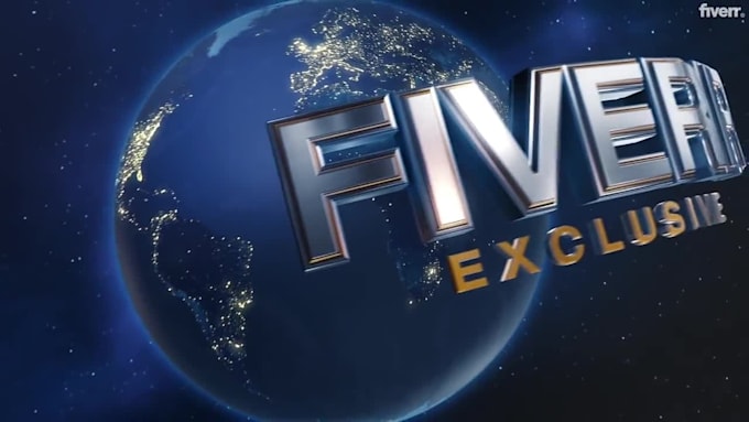 Make you an epic universal 3d earth intro by Anantmantri | Fiverr