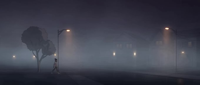 Create horror 2d cartoon animation in japanese anime style using ...