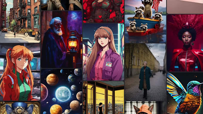 Create custom ai art using midjourney advanced by Advertizingtm | Fiverr