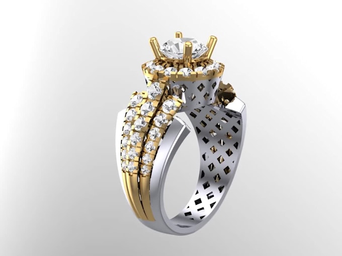 Design professional 3d jewelry design for printing render by Jewellart ...