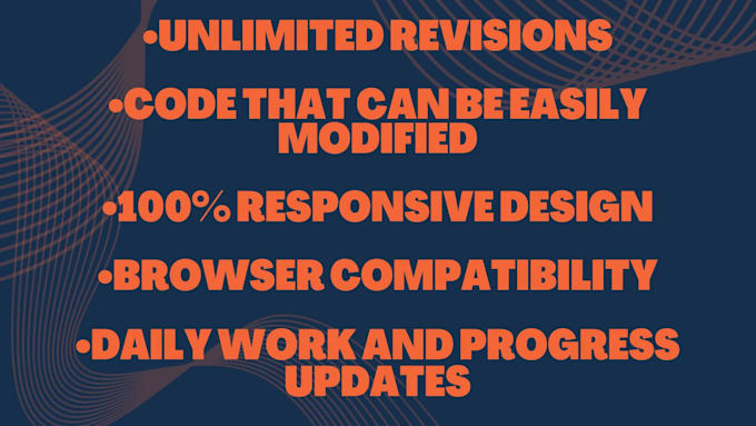 Create responsive custom landing website using html css by Ra_jawad | Fiverr