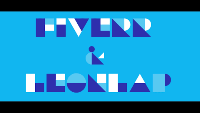 Create an animated logo flat design, material design gif by Leonlap ...