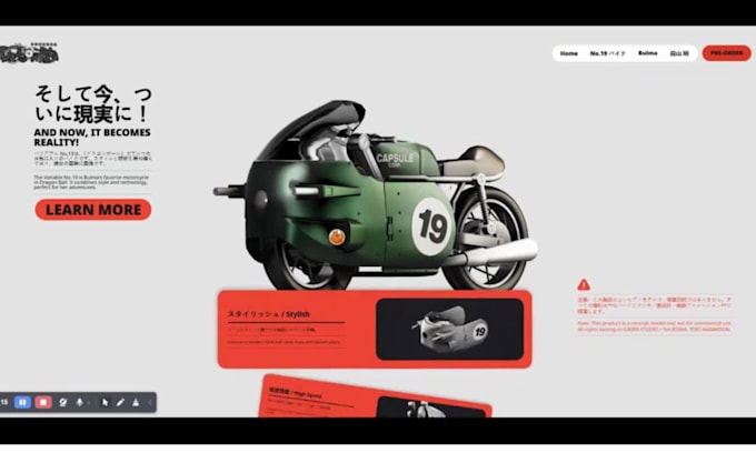 Create 3d interactive website animated landing page opengl webgl ... Create 3d interactive website animated landing page opengl webgl ...
