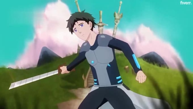 Create custom 2d animation, cinematic trailers, anime style music ...