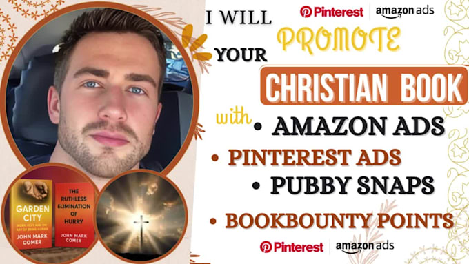 Promote your book with amazon ads, pinterest ads, pubby and book bounty ...