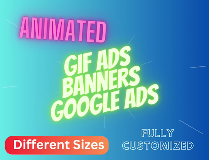 Design animated gif ads and animated web banners by Salarsheikh5868 ...