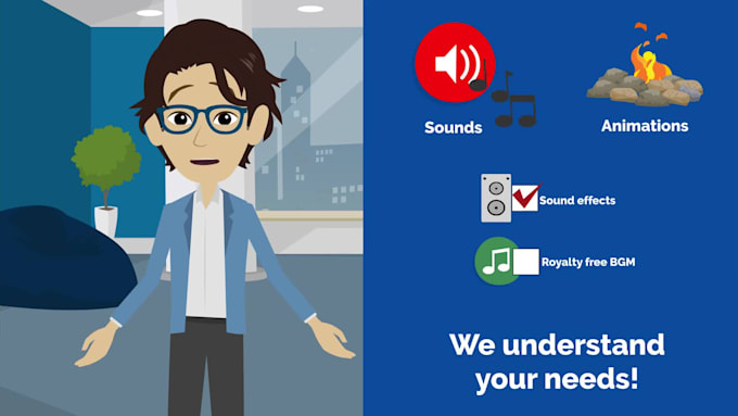 Create 2d animated explainers, explanations and sales video by Nsutshab ...