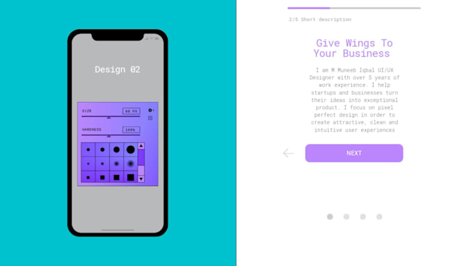 Design responsive ui ux for your ios and android web or app by Mbgfx481 ...