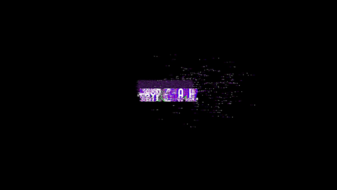 Do custom glitch text animation for you by Doocdope | Fiverr