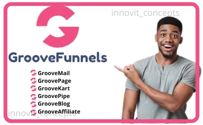 Excellently design groove funnel landing page email campaign by Innovit ...