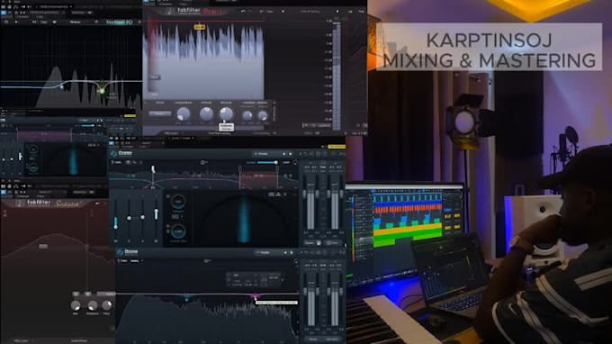Mix and master your rap, trap, drill song to professional level by ...