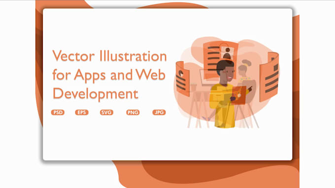 Create custom made flat vector images by Ral_design | Fiverr