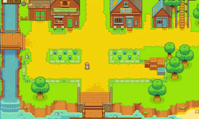 Do pixel art background, pixel animation, pixel rpg game environment ...