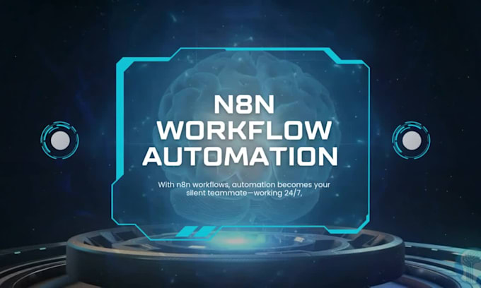 Create n8n workflows for your business by Mamjaddigital | Fiverr