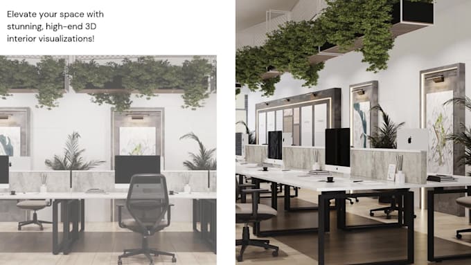 Render and design office interior and layout by Miradesign770 | Fiverr