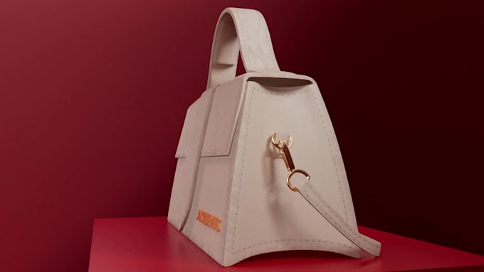 Create a realistic 3d bag animation video 3d bag design cgi for your ...