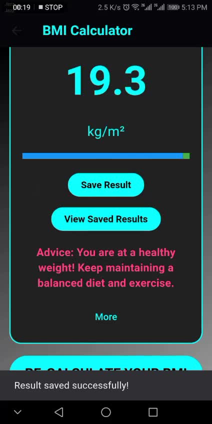 Build a custom flutter bmi calculator app by Taimoor_dev11 | Fiverr