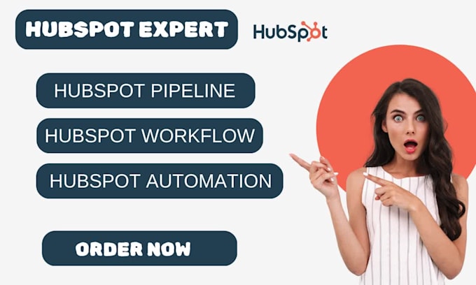 Setup hubspot pipelines, hubspot workflow, hubspot automation, by Jackie780 | Fiverr
