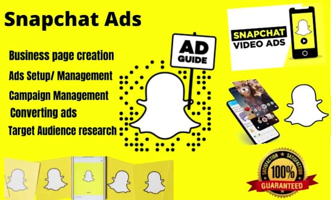 Create an approved snapchat ads manager account for you by ...