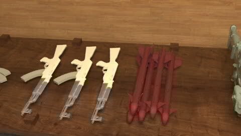 Create a realistic weapon for your game by Umair_mughal | Fiverr