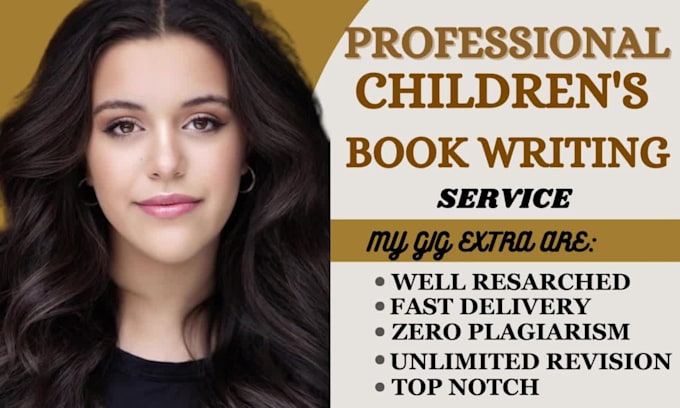 Be your children book ghost writer, children story book writer, short ...