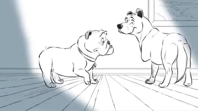 Do 2d traditional line art animation frame by frame hand drawn flip ...