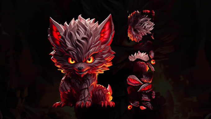 Make high quality character animation in spine pro by Kudankud | Fiverr