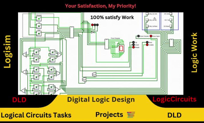 Design and simulate digital logic circuits using logisim, multisim, and more by Mujtaba_coder ...