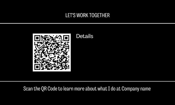 Design professional visiting cards with qr code by Usamnazir | Fiverr