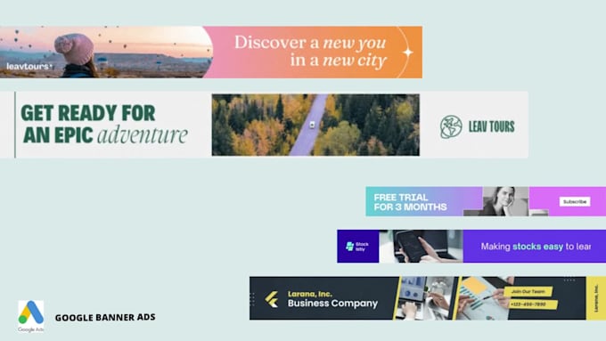 Create animated gif banner ads by Rabiulbuft | Fiverr