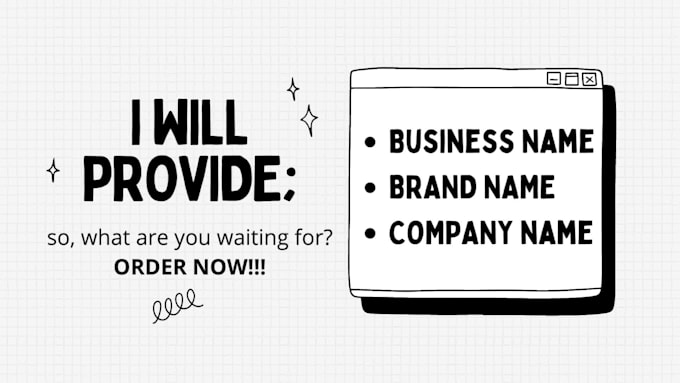 Create catchy business names, brand names, domain names, slogans with ...