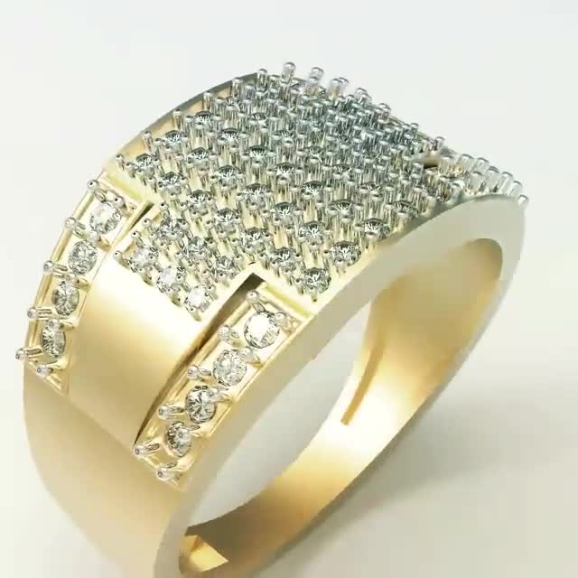 Provide 3d design jewelry realistic rendering 3d model jewelry ring cad ...