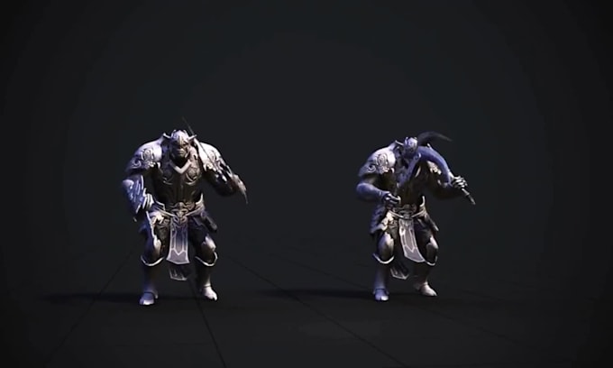 Do 3d Character Model For Game Animation Unreal Engine Unity3d Rigging Fbx File By Estyemi Fiverr 