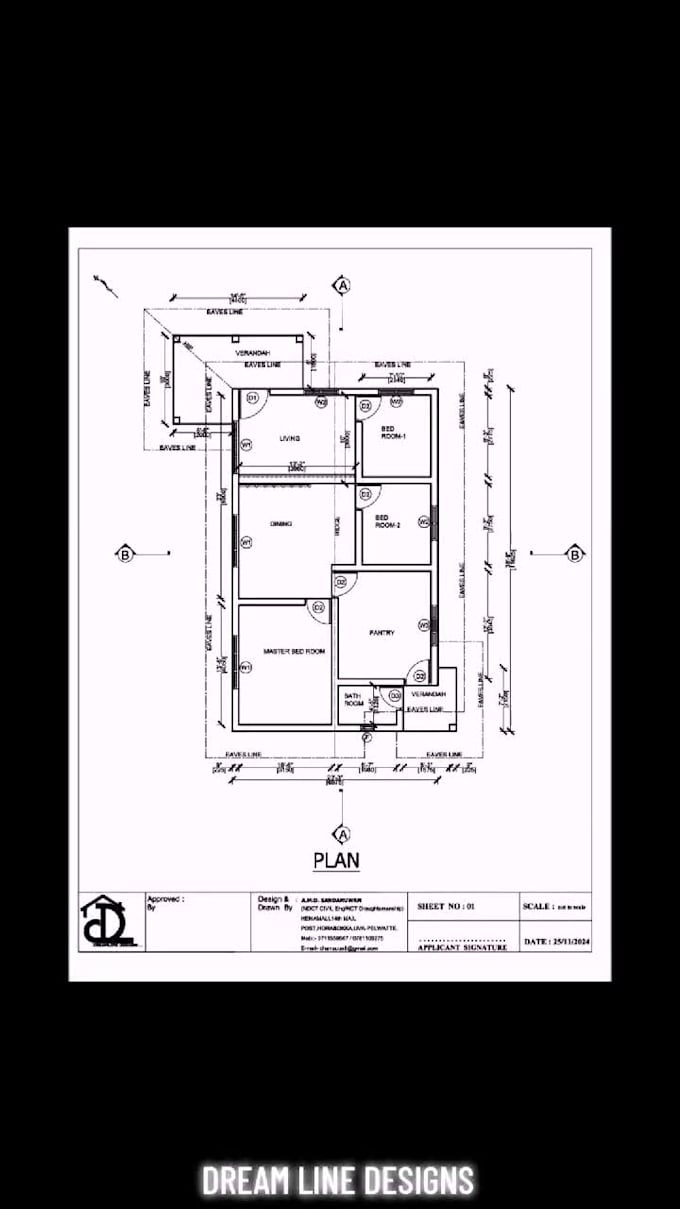 Create professional house plans, 2d cad drawings, and boqs