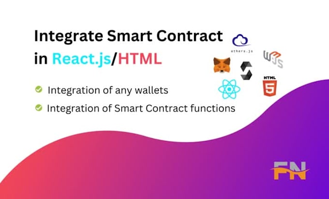 Integrate smart contracts and wallets in react and html by Blockchain_web3 | Fiverr