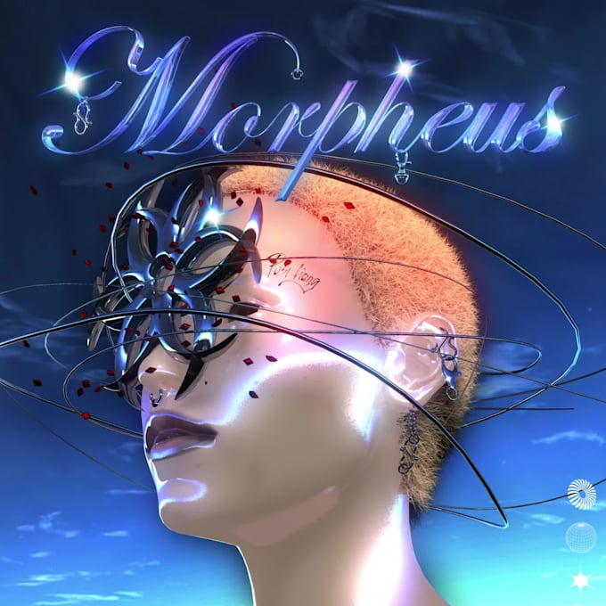 3d render the most artistic album cover by Postliang | Fiverr