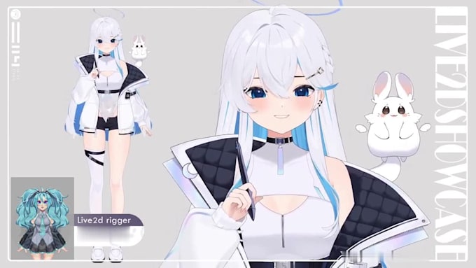 Create a virtual vtuber character model and rig it for you by Marinah_m ...