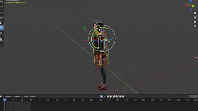 Rig your 3d character professionally in blender by Danish_rafiq007 | Fiverr