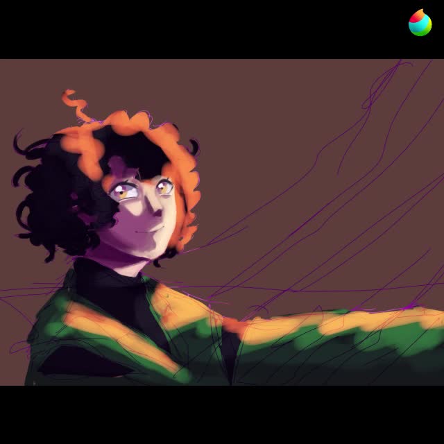 Draw an anime style portrait with dramatic lighting for you by ...
