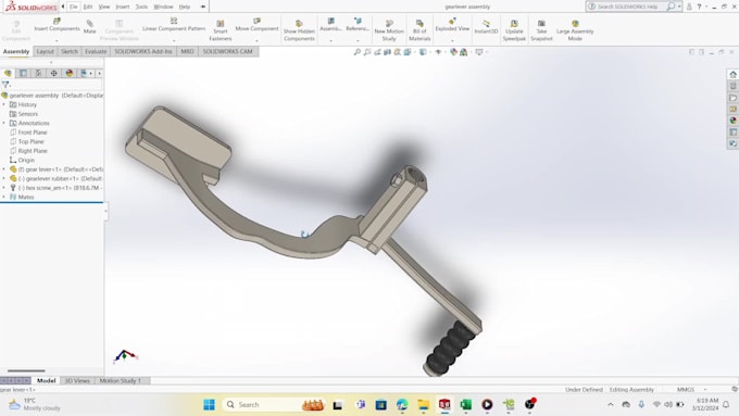 Create precise 3d models of mechanical parts in solidworks by Mjoe72 ...