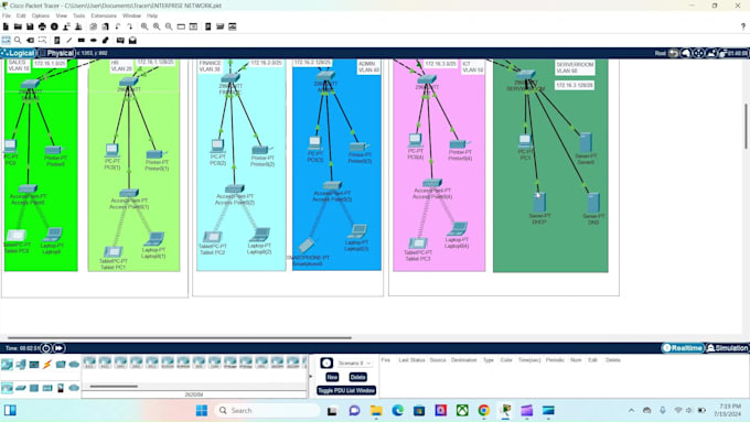 Do cisco packet tracer tasks by Hasendra11 | Fiverr