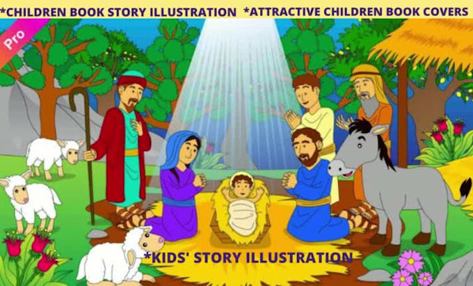 Illustrate children story book by Joeexpert2 | Fiverr