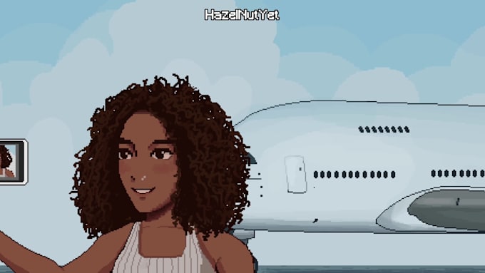 Create awesome pixel art animation intro by Hazelnutyet | Fiverr